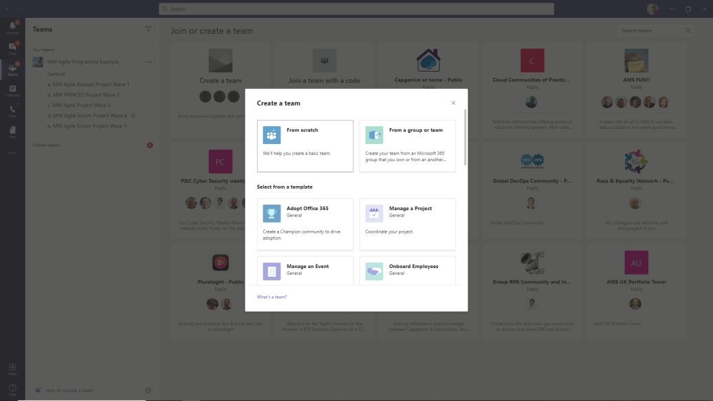 Using the FREE MS Teams Planner App to deliver projects – Project Templates