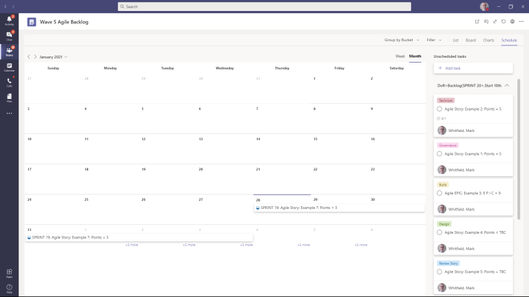 Using the FREE MS Teams Planner App to deliver projects – Project Templates