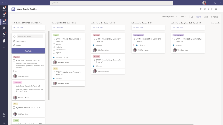 Microsoft MS Teams Planner and To Do for Agile Scrum Projects – PROject ...