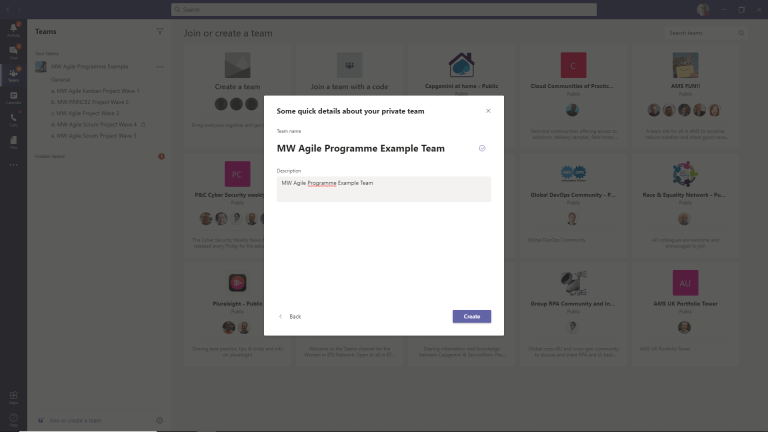 Using the FREE MS Teams Planner App to deliver projects – Project Templates