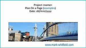 Project Templates – POaP examples – Plan On a Page… – Project Templates