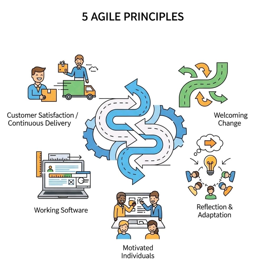 5 Agile Principles – Project Templates