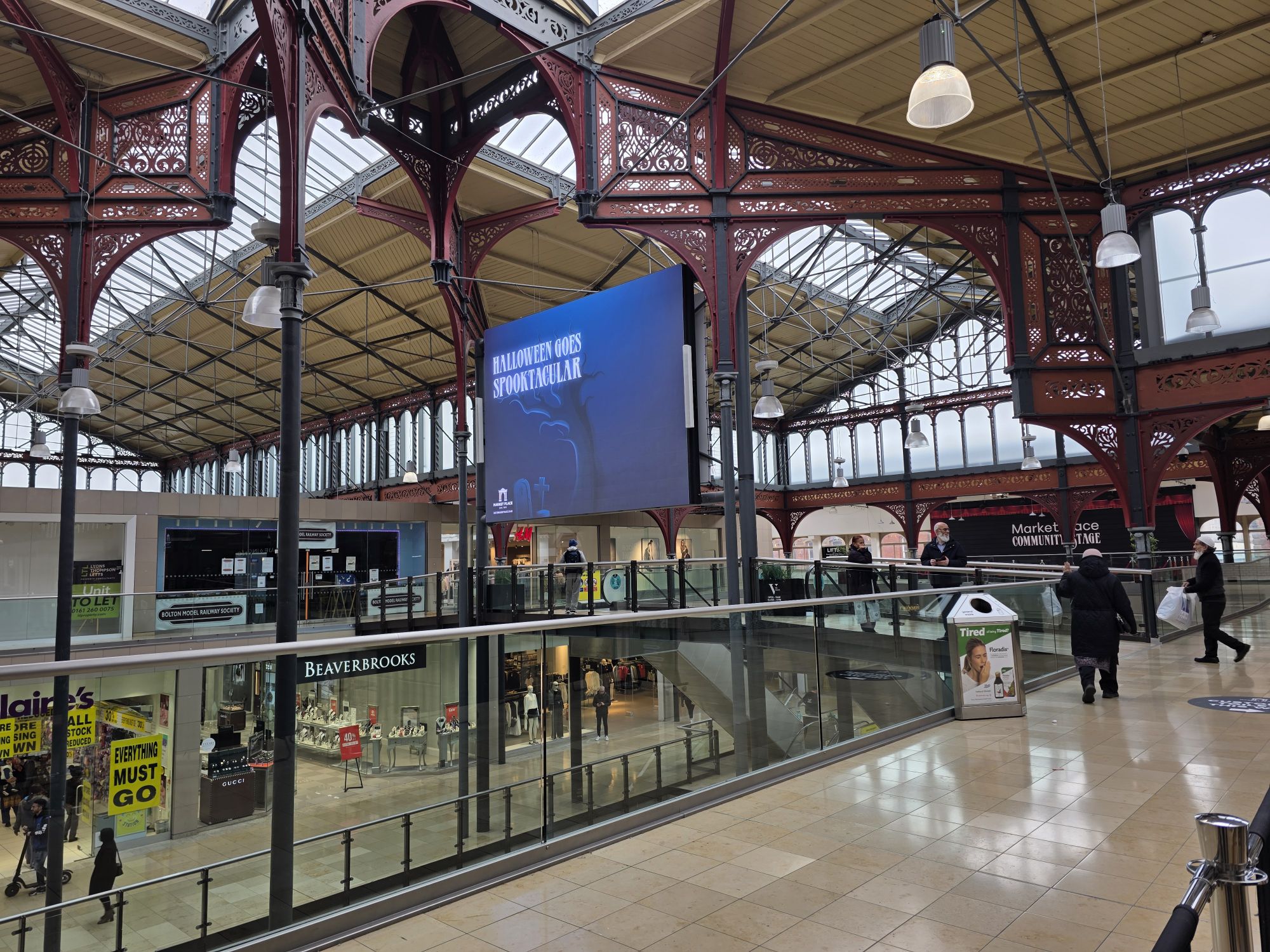 Bolton Market Place Shopping Centre today, 13/10 – PROject Templates