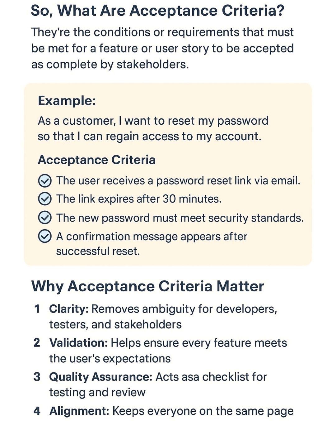 What are Acceptance Criteria? – Project Templates