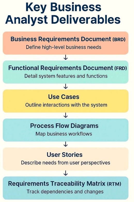 Key Business Analyst Deliverables – PROject Templates