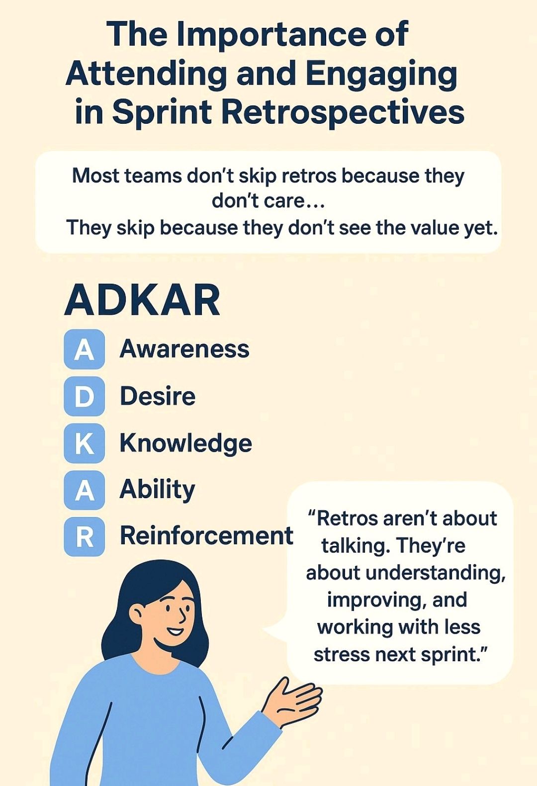 Agile Sprint Retrospectives, ADKAR – PROject Templates