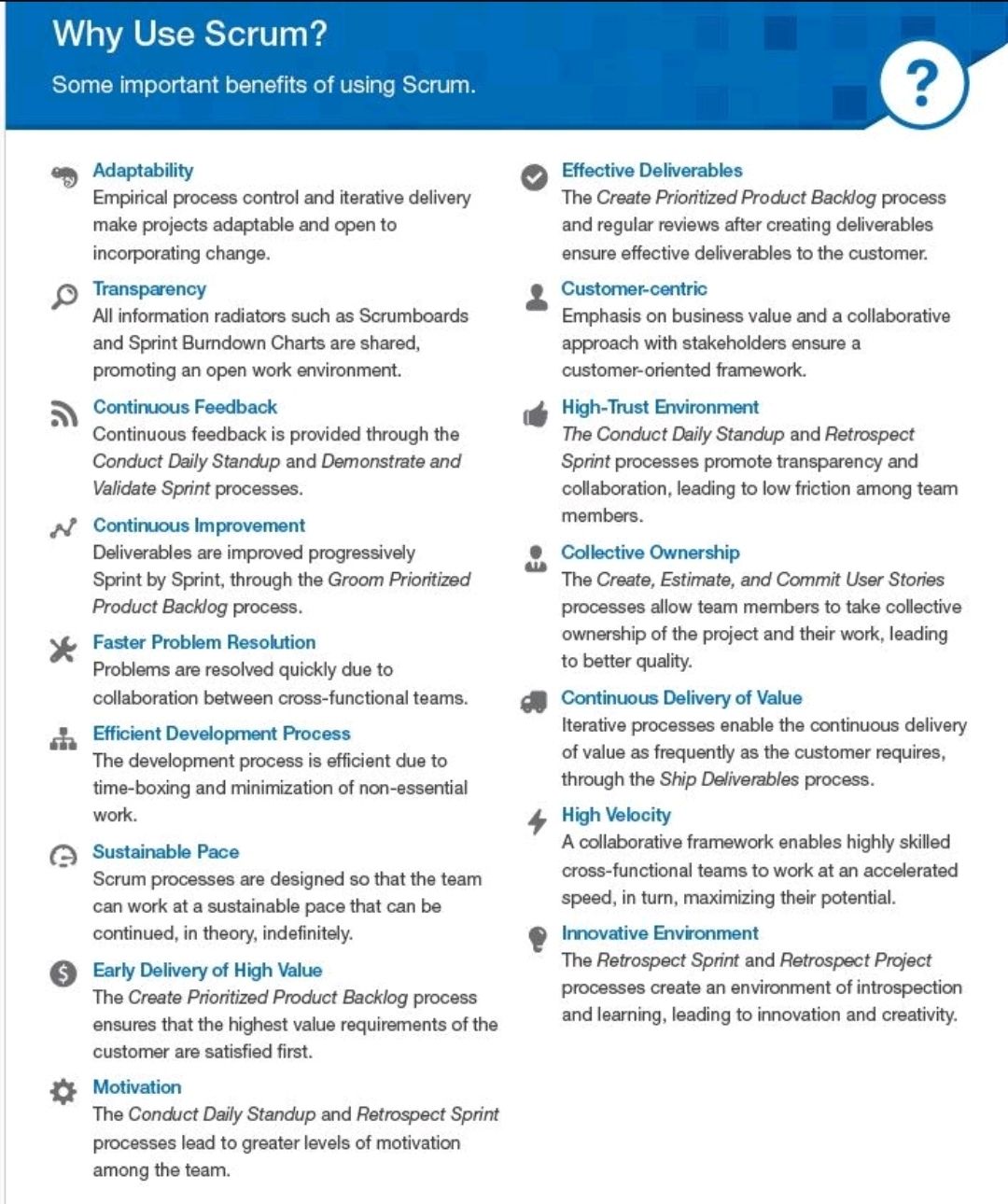 Benefits of using Agile Scrum – PROject Templates
