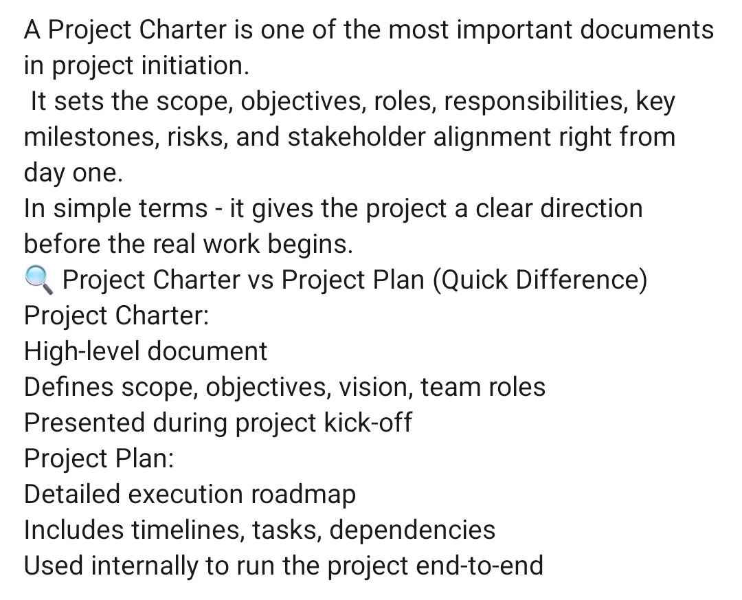 Project Charter Overview – PROject Templates