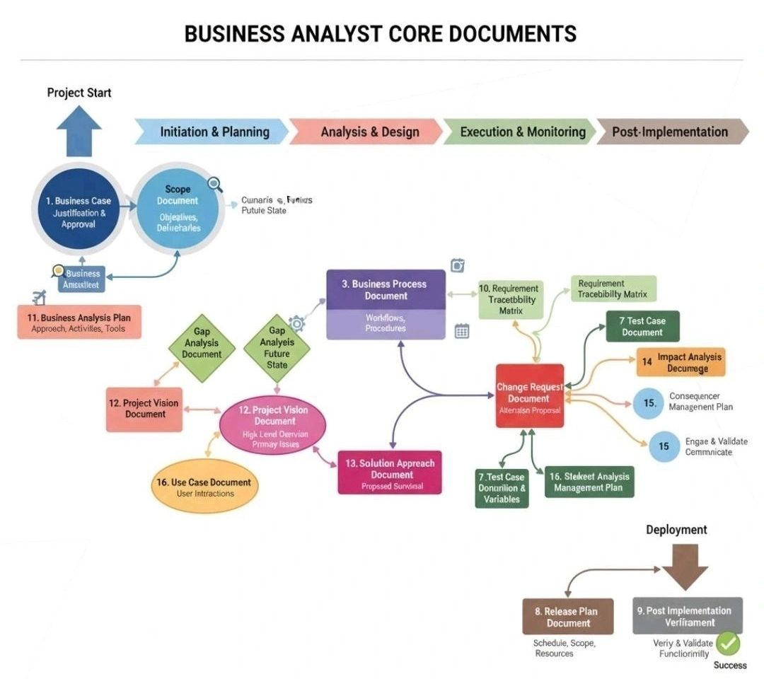 Business Analyst Core Documents – PROject Templates