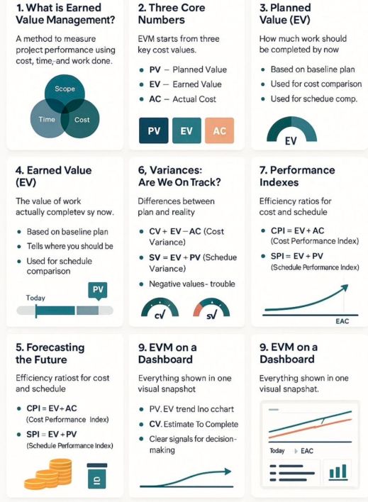 Earned Value Management EVM Overview Summary – PROject Templates