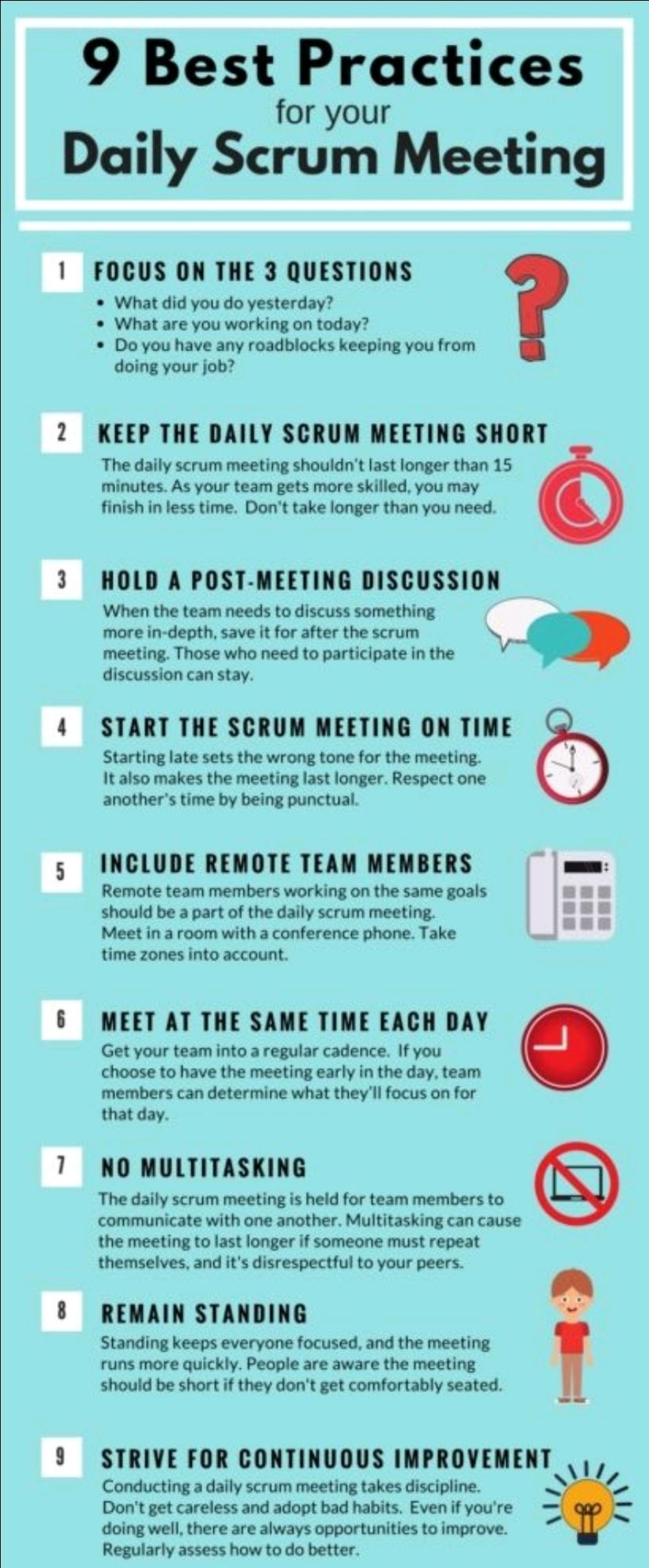Best Practices for an Agile Daily Scrum Meeting – PROject Templates