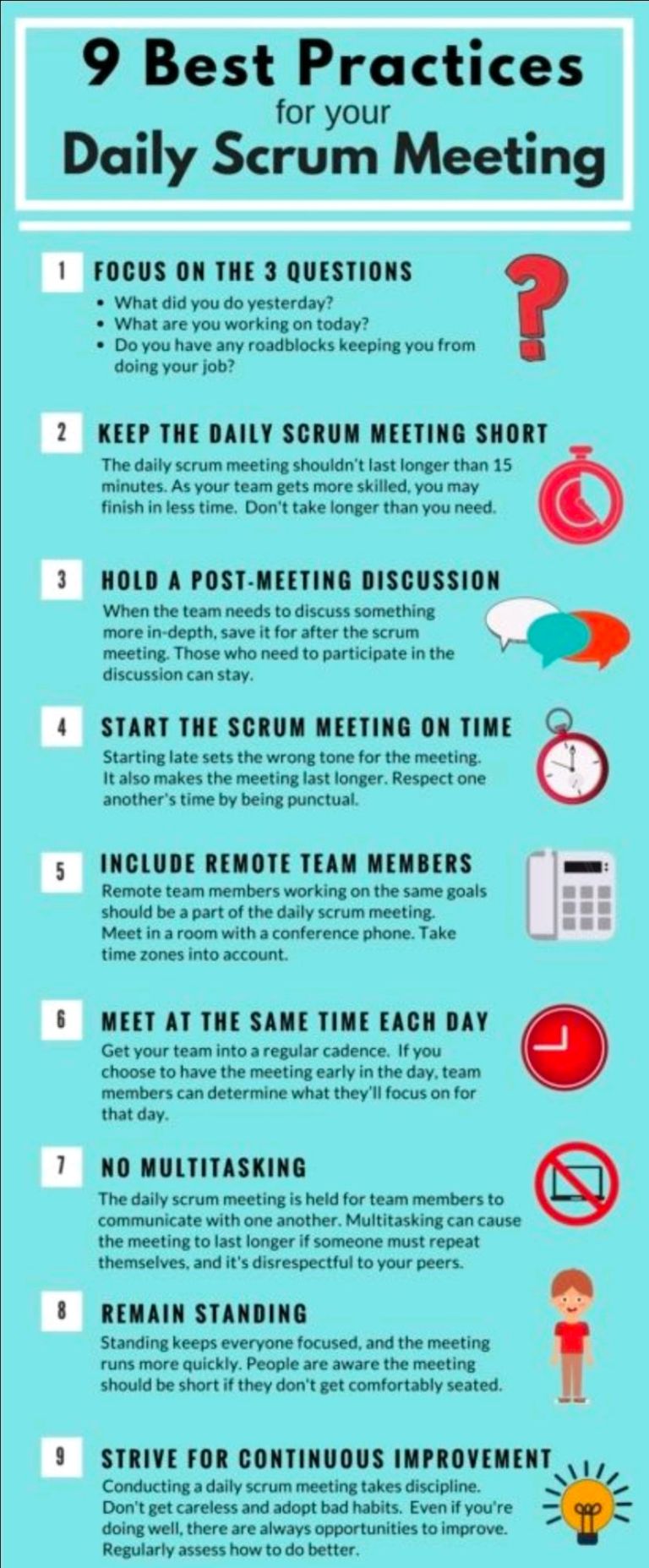 Best Practices for an Agile Daily Scrum Meeting – PROject Templates