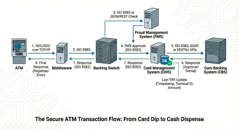 Secure ATM Transaction Flow from Card Dip to Cash Dispense – PROject ...